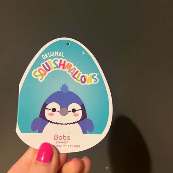 Squishmallows | Toys | Nwt Rare Squishmallow Babs The Blue Bird | Poshmark